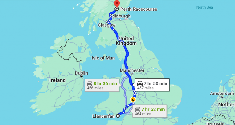 Evan Williams sends one runner on the 914-mile round trip to Perth on ...